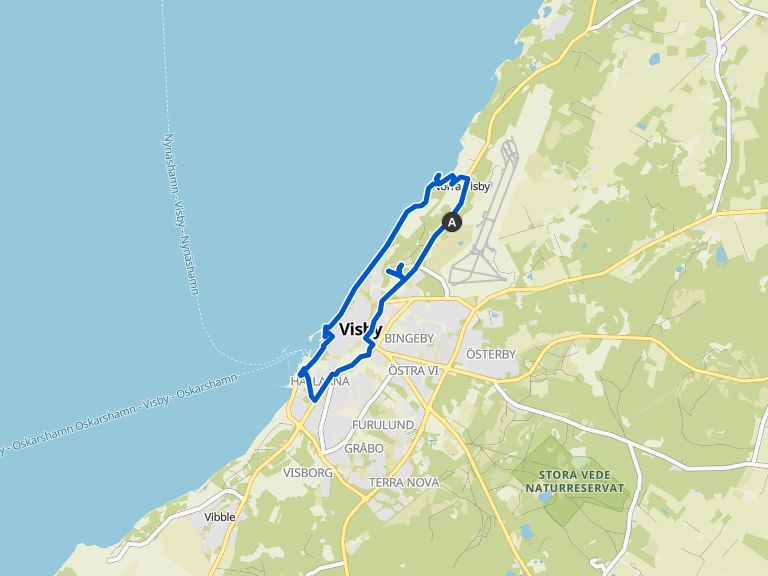 Visby - Gotland | Tour à vélo | Komoot